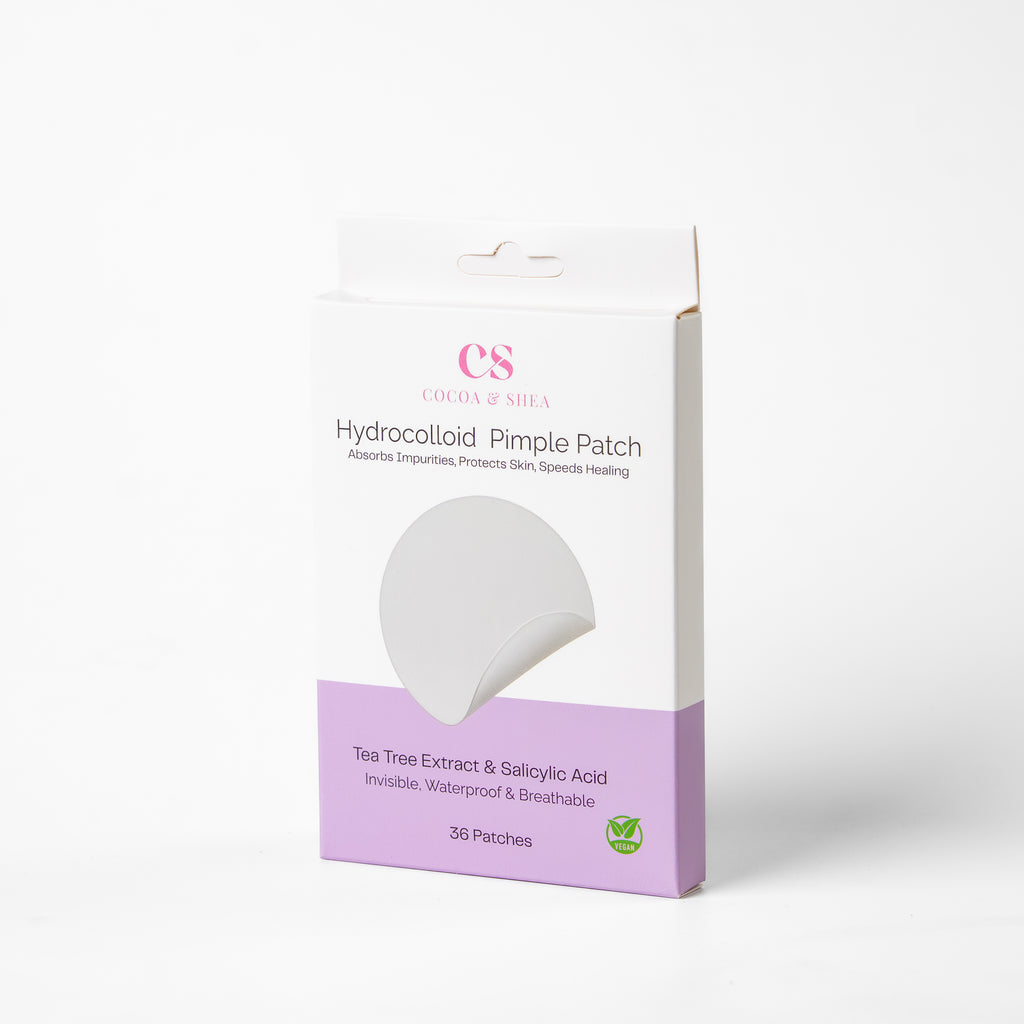 Hydrocolloid Pimple Patch – cocoa & shea
